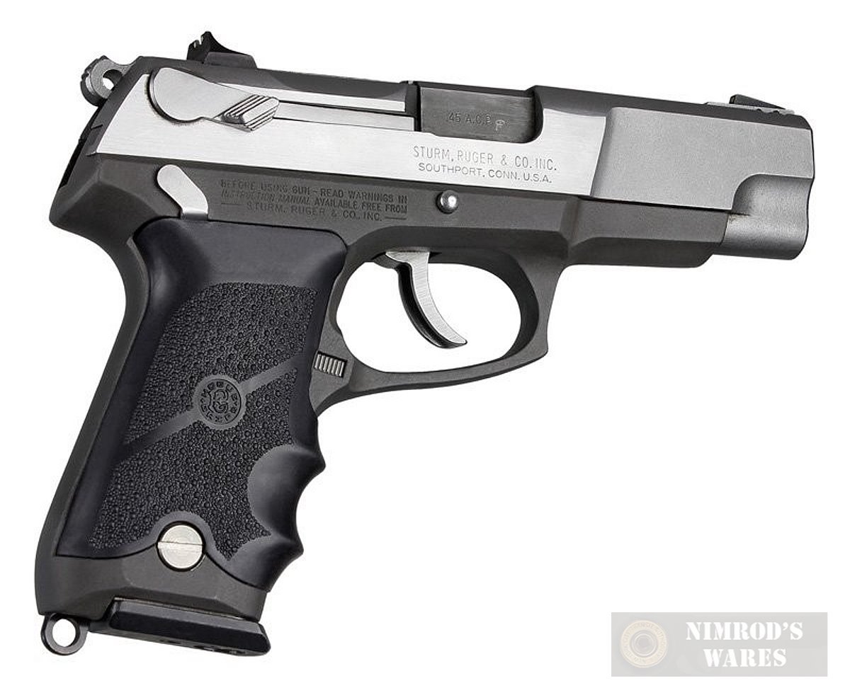 Hogue 85000 Ruger P85-P91 Rubber Grip with Finger Grooves for sale ...