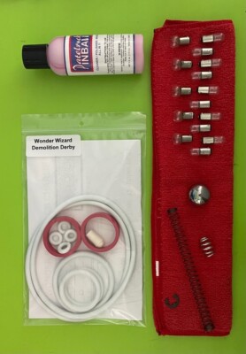 Wonder Wizard Demolition Derby Pinball Machine Maintenance Tune Up Kit ...