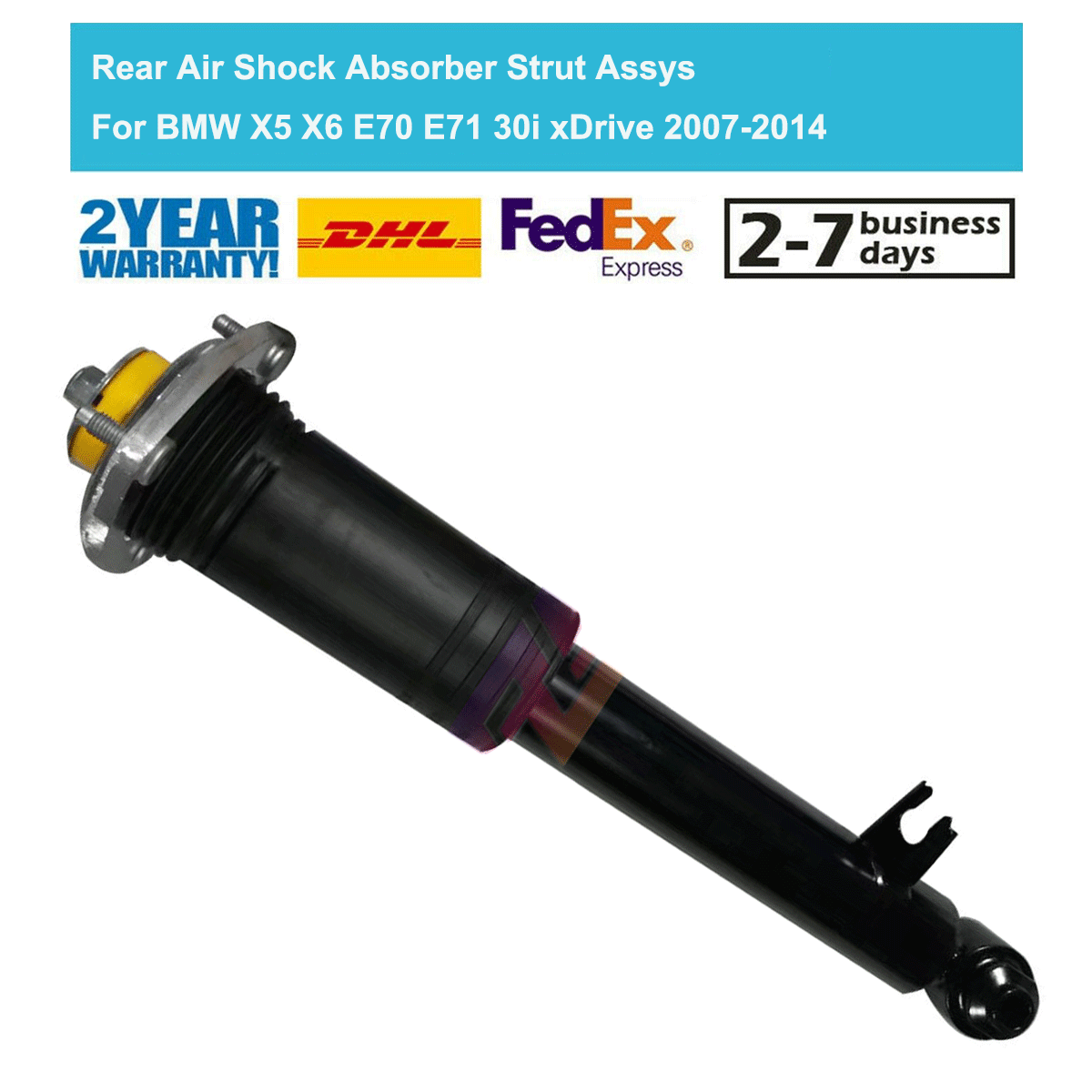 For BMW X5 X6 E70 E71 xDrive50i 07-14 Rear Right Shock Strut w/o EDC ...