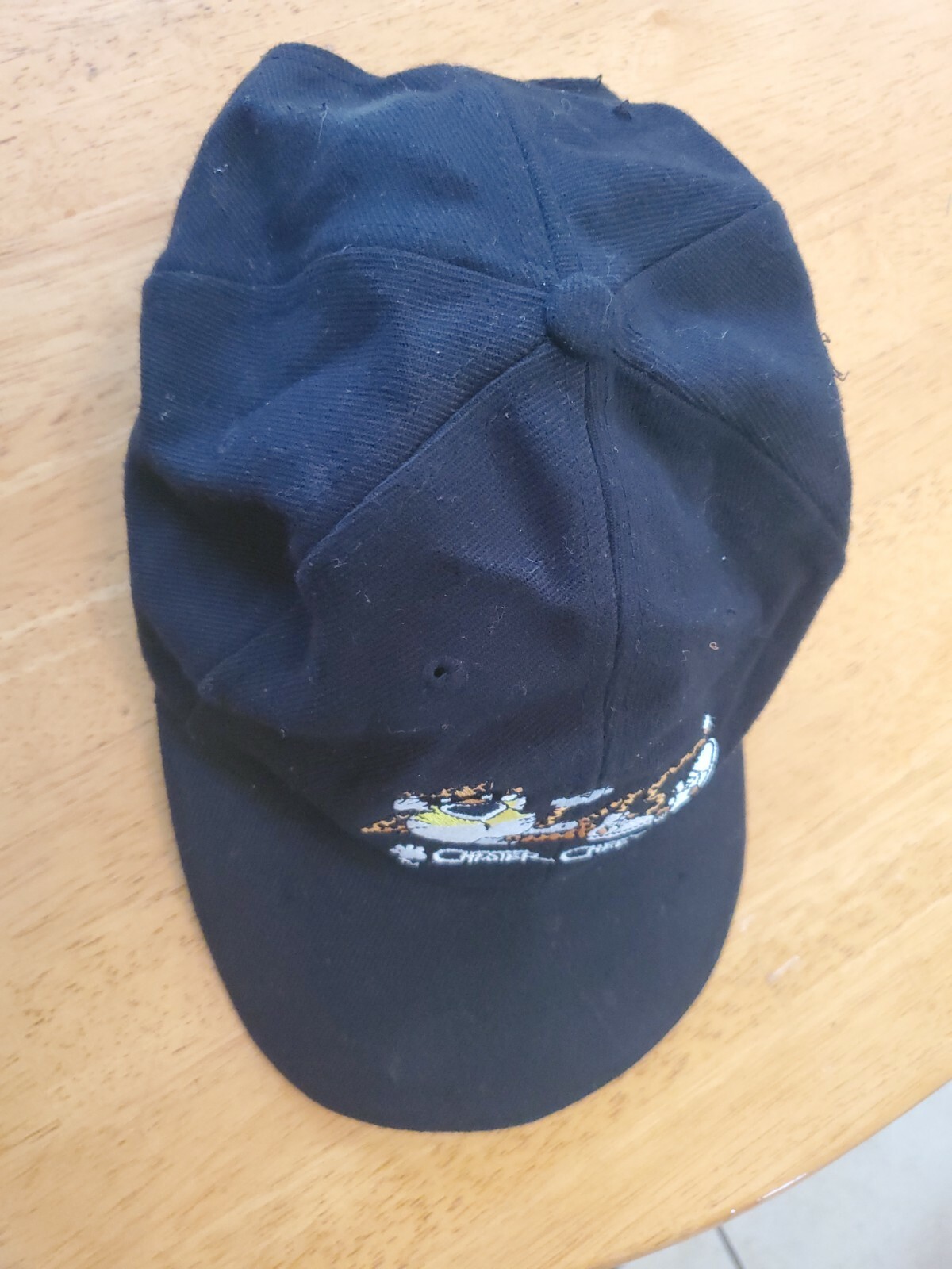 VINTAGE Cheetos Hat Cap Snap Back Black Chester Cheet… - Gem