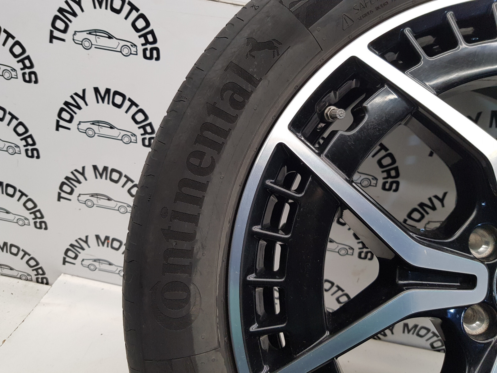 2022 MERCEDES EQA 19" INCH AMG DIAMOND CUT ALLOY WHEEL A2434010500 ...