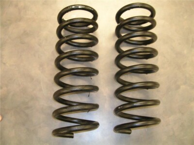 2x = 1 Pair Mustang II 2 Coil Springs Front End Pinto Mercury 350 lbs ...