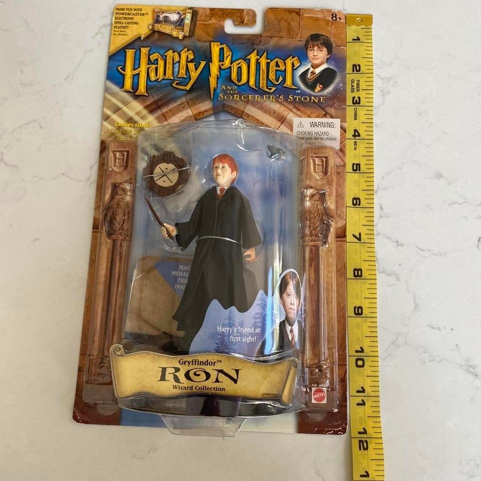 Harry Potter Ron Weasley Action Figure 2001 Mattel Wizard Collection ...