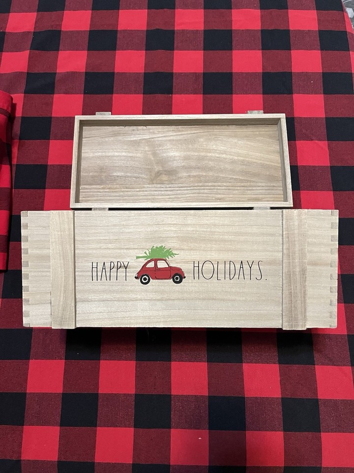 Rae Dunn Christmas Storage Box | eBay