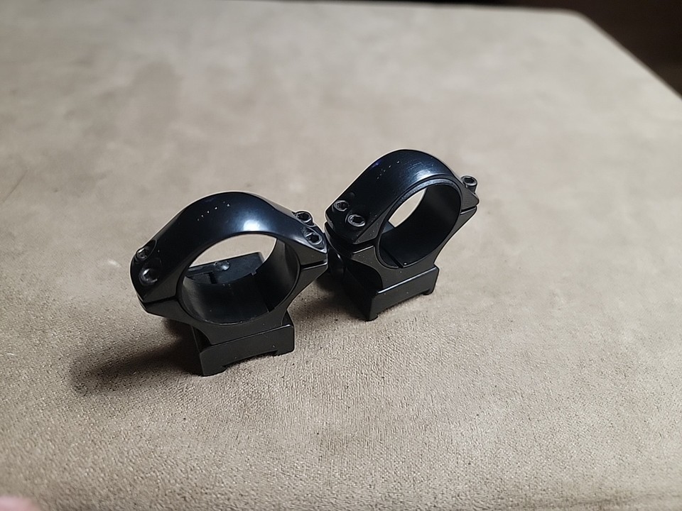 Sako Optilock Rings & Extended Bases 1 " Low Blued | eBay