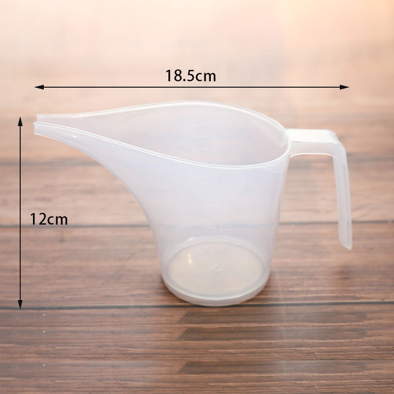 500ml Tip Mouth Measuring Jug Plastic Graduated Cup Liquid Measure Cup ...