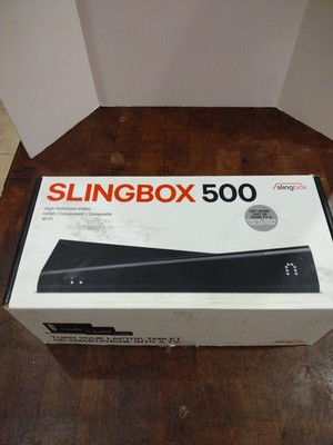 Sling Media Slingbox 500 Digital Media Streamer with Remote new open ...