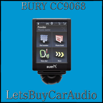 THB BURY CC9068 TOUCHSCREEN BLUETOOTH HANDS FREE CAR KIT, A2DP AUDIO ...