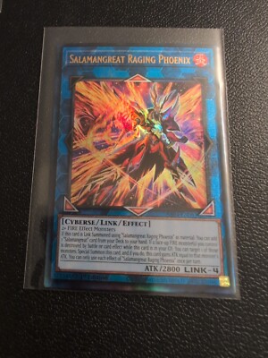 Salamangreat Raging Phoenix 1st Edition Prismatic Ultimate Rare RA04 ...
