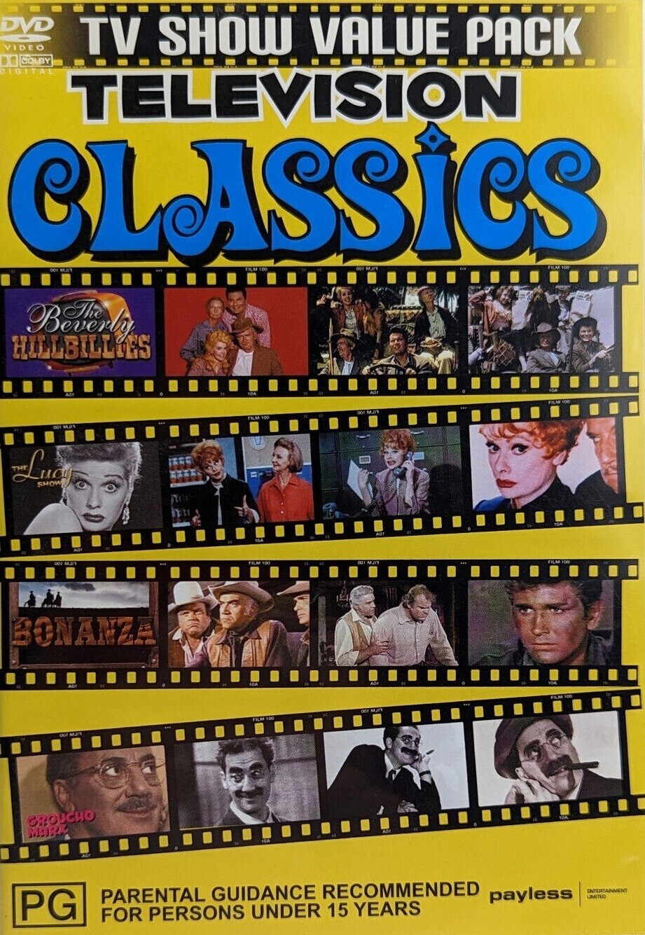 TV Classics DVD Box Set - Beverly Hillbillies / Lucy / Bonanza ...