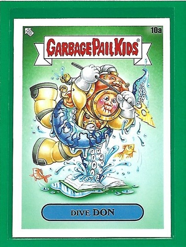 2022 Topps Garbage Pail Kids Book Worms Dive Don #10a | eBay