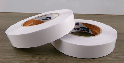 Lot of 2 Shurtape DP50 Clear Double-Sided PET Tape, 24mm x 50m, 204559 ...