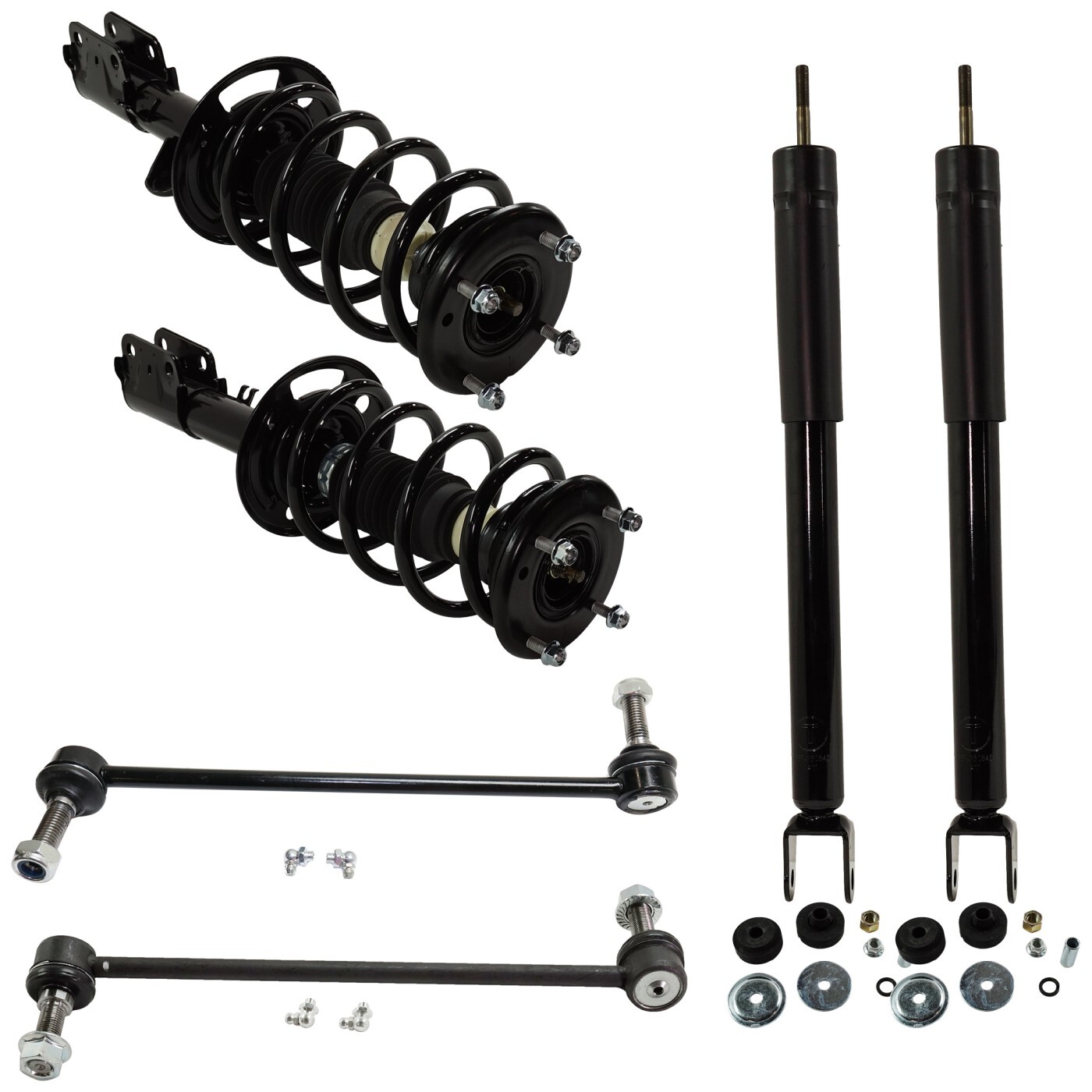Loaded Strut Sway Bar Link Kit For 2013-2019 Ford Explorer Front and ...
