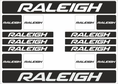 Decals, Stickers - Raleigh Bicycle Decals - Nelo's Cycles