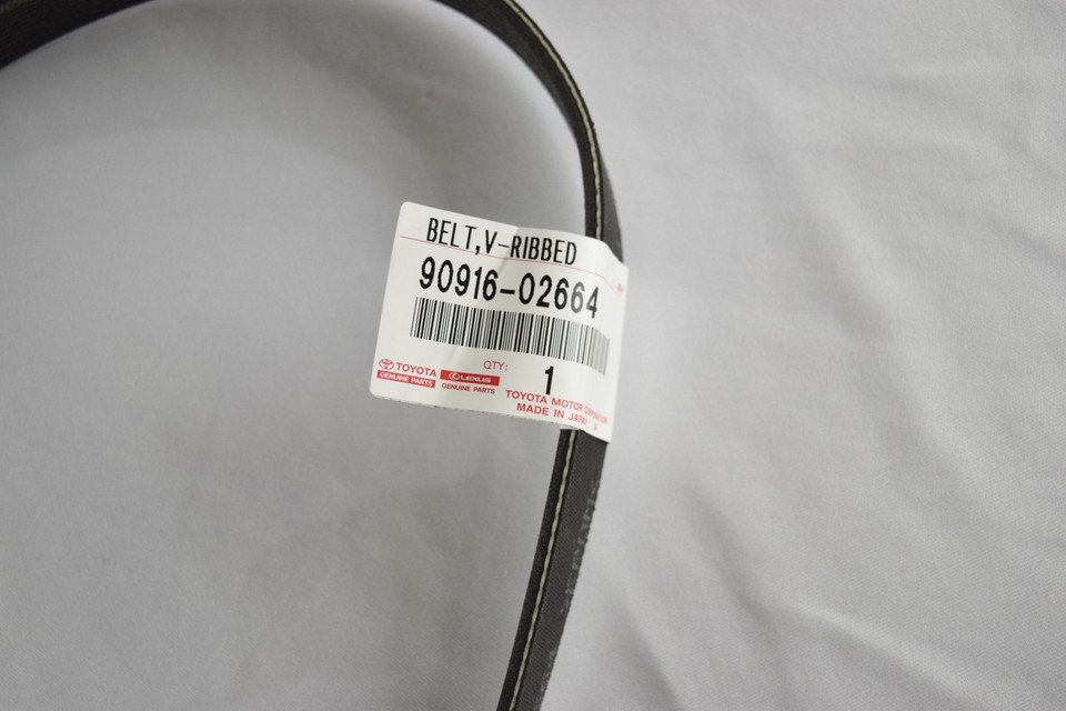 Genuine Toyota Corolla 09-13 1.8L (Japan Built) Serpentine Fan Belt ...