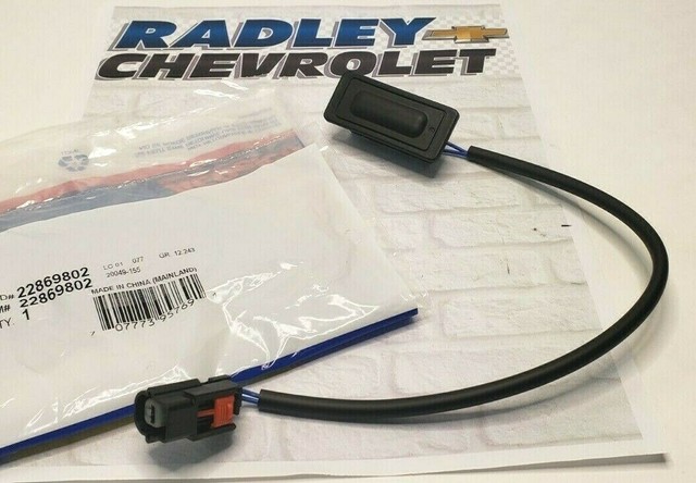 GM OEM Lift Gate Release Switch 22869802 for sale online | eBay