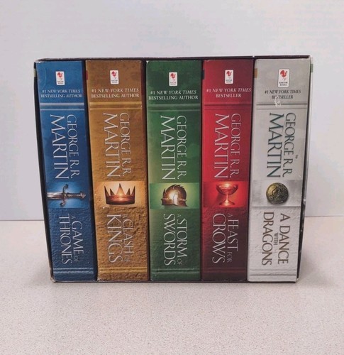 A Game of Thrones 5-Book Box Set New Paperback George R.R. Martin ...