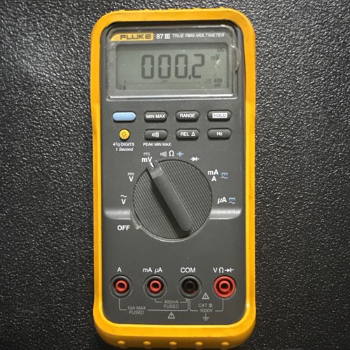 Fluke Model 87 III True RMS Digital Multi-Meter with Leads&Case - New ...