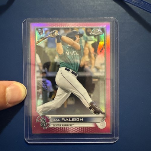 Cal Raleigh 2022 Topps Chrome #149 Pink Refractor Rookie | eBay