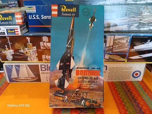 ORIGINAL Unbuilt 1957 BOEING IM-99 BOMARC GUIDED MISSLE Model Revell ...