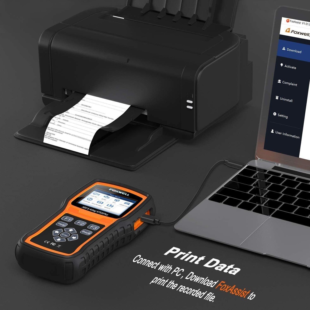 Foxwell Nt630 Elite Foxwell NT630 Plus OBD2 Scanner - ABS Bleeding, SRS ...