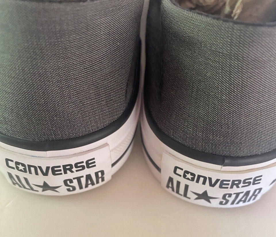 Converse All Star Women's Low Cut Sneakers 555874F Metallic Gray White ...
