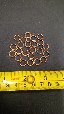 24 Vintage New Old Stock Worth split rings for Fishing lure making | eBay