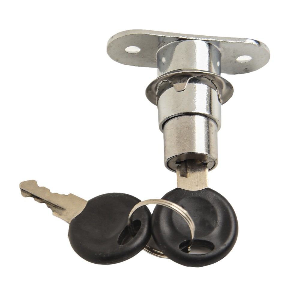 Secure 2 Set Cabinet Push Plunger Lock with Keyed Different Zinc Alloy ...
