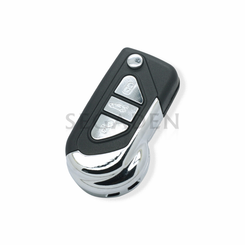 3 Button Flip Remote Key Fob Shell VA2 Blade Uncut fit for CITROEN C3 ...