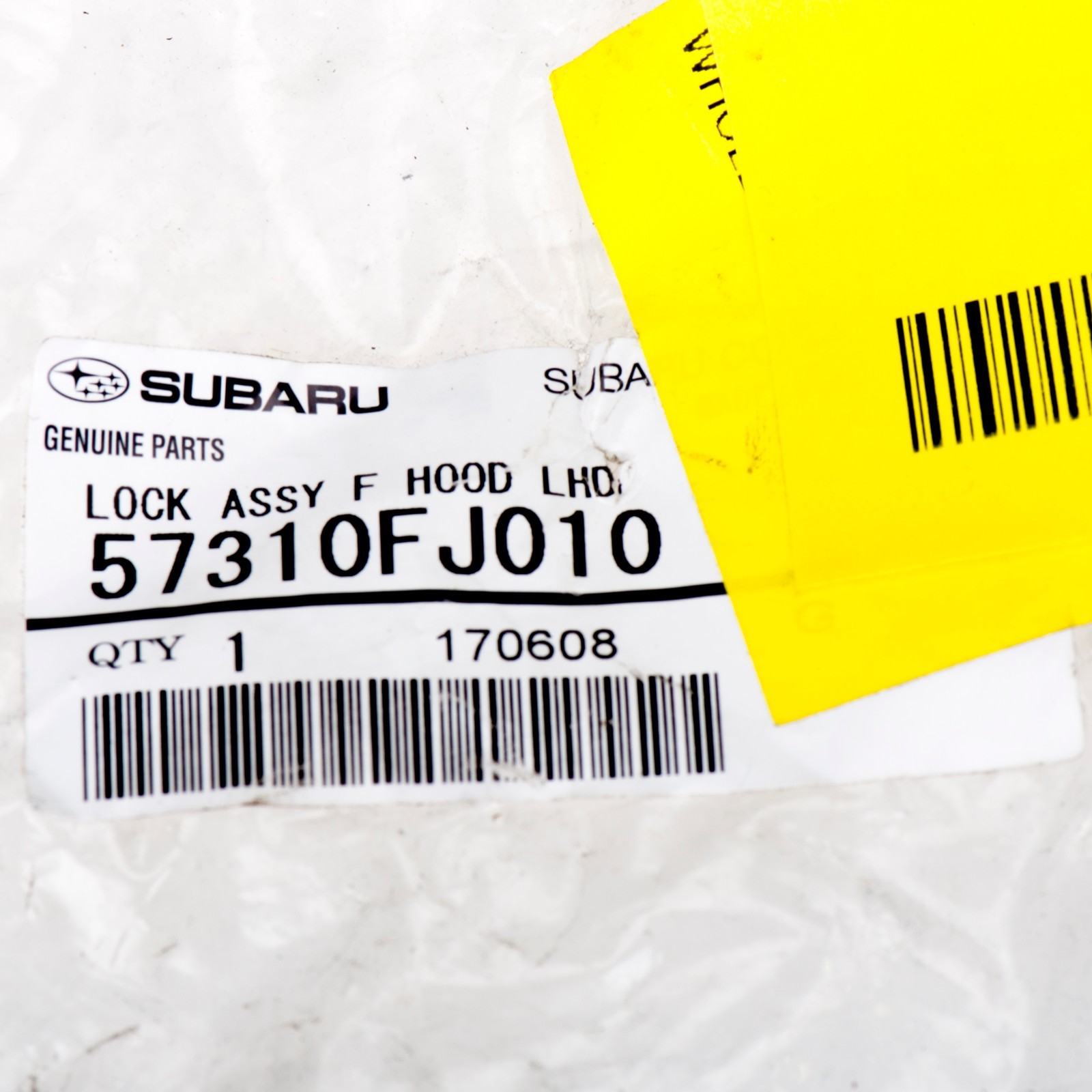 OEM 2012-2017 Subaru Front Hood Lock Latch Crosstrek Impreza 2.0L NEW ...