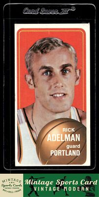 1970 Topps - Rick Adelman - #118 Portland Trail Blazers VG+/EX | eBay