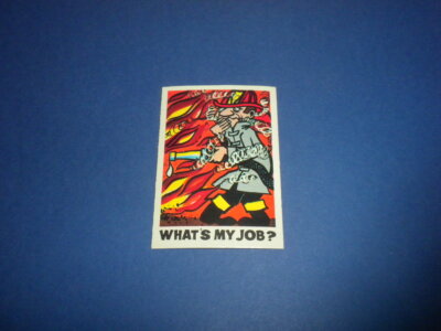 WHAT'S MY JOB? card #62 Leaf 1965 | eBay