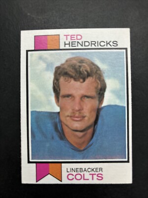 1973 TOPPS # 450 TED HENDRICKS 205089 | eBay