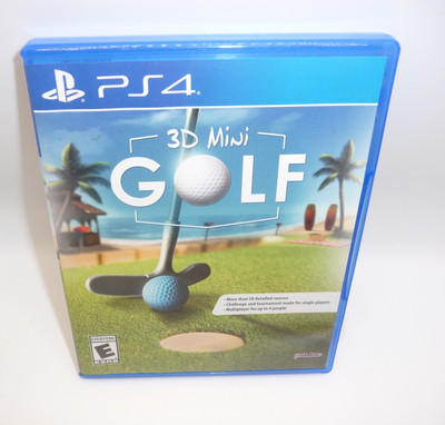3D Mini Golf Sony PlayStation 4 / Sports / Golfing / Kids PS4 Game Rare ...