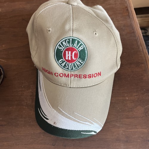 Sinclair Gasoline HC High Compression Gas Patch Logo Vintage Ball Cap ...