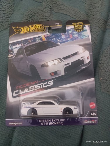 Hot Wheels Modern Classics 2024 Nissan Skyline GTR R33 Greddy Premium ...