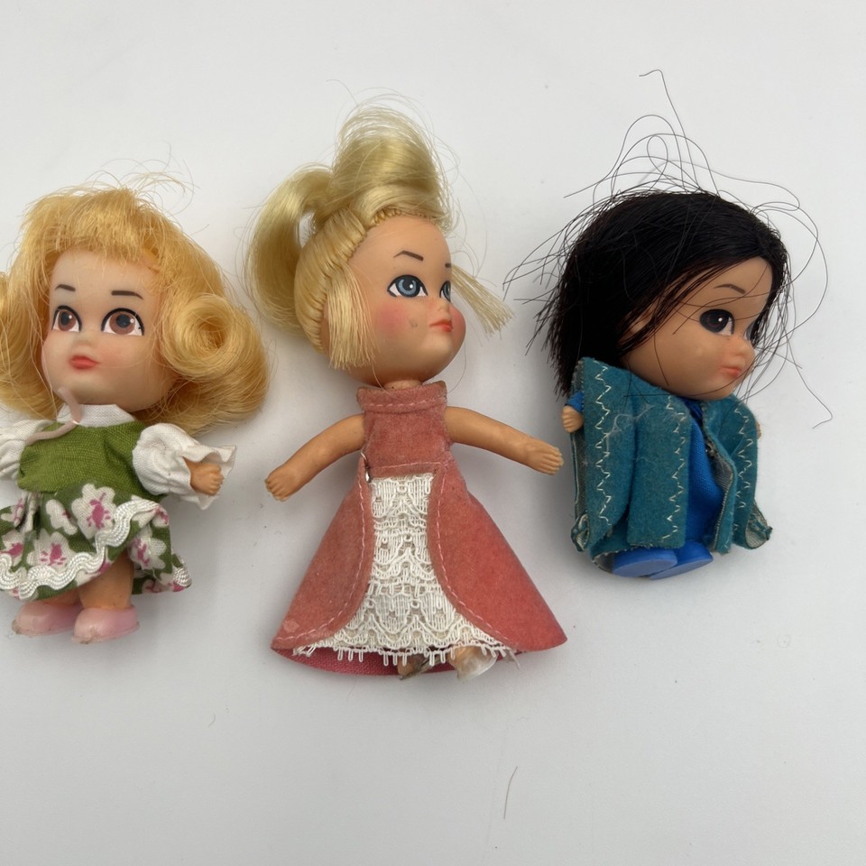 Vintage 1965 Hasbro Liddle Kiddle Storykins, Sleeping Beauty, Cinder | eBay