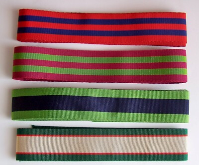 FULL SIZE INDIA GENERAL SERVICE MEDAL RIBBONS | eBay