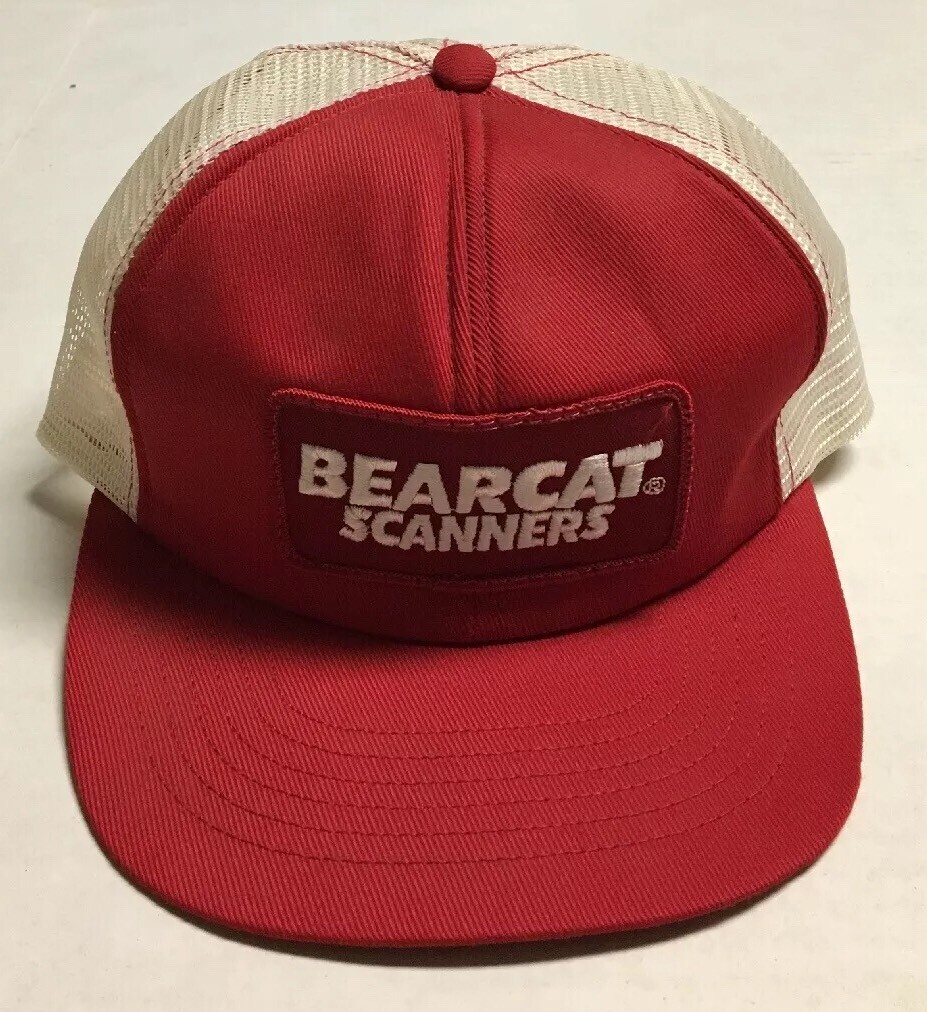 Vtg Bearcat Scanners Trucker Hat Swingster Made In USA Patch Cap ...