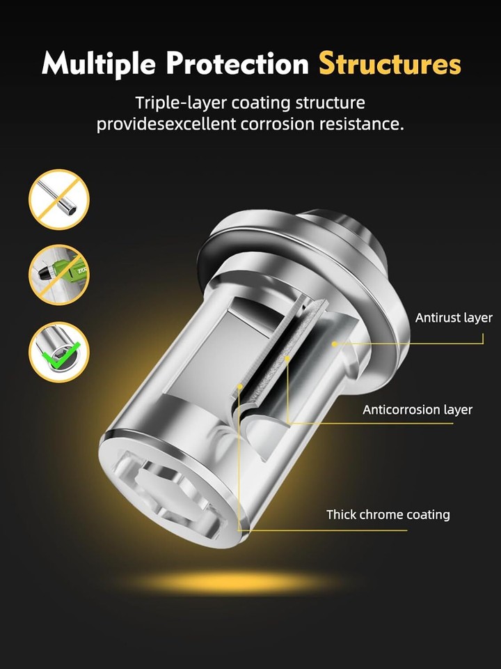 Alloy Wheel Lock Lug Nut Set for Anti Theft For Toyota And Lexus 00276 ...