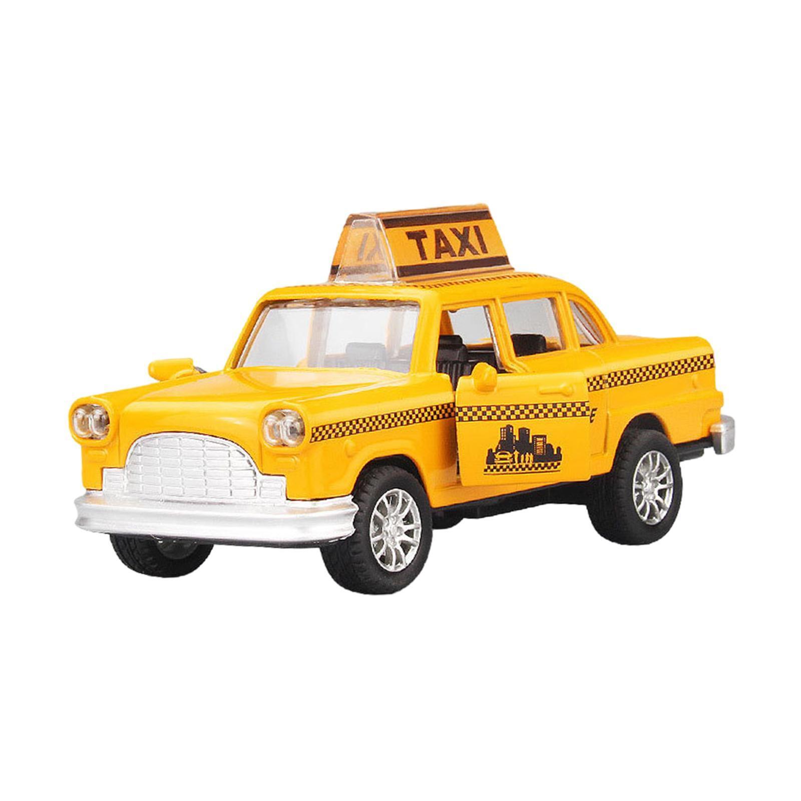 1/36 Diecast Cab Toy Alloy Pull Back Taxi Toy for Reward Prize ...
