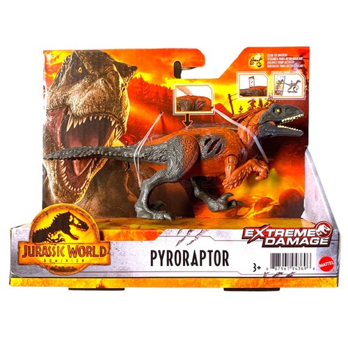 Jurassic World Extreme Damage Pyroraptor Dinosaur Dino Walmart ...