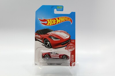 2015 Hot Wheels Red Edition [1/12] '14 Corvette Stingray Red NEW | eBay