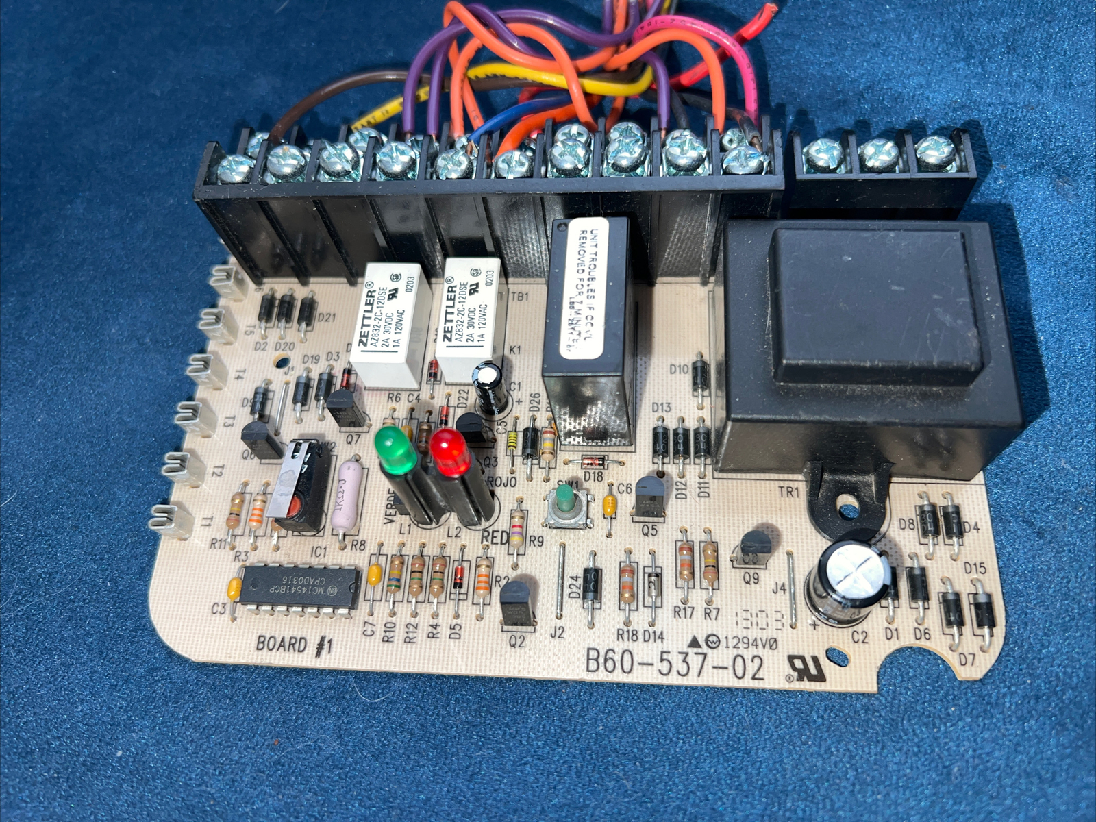 B60-537-02 537-02 1003 OEM control board of Innovair Smoke Detector | eBay