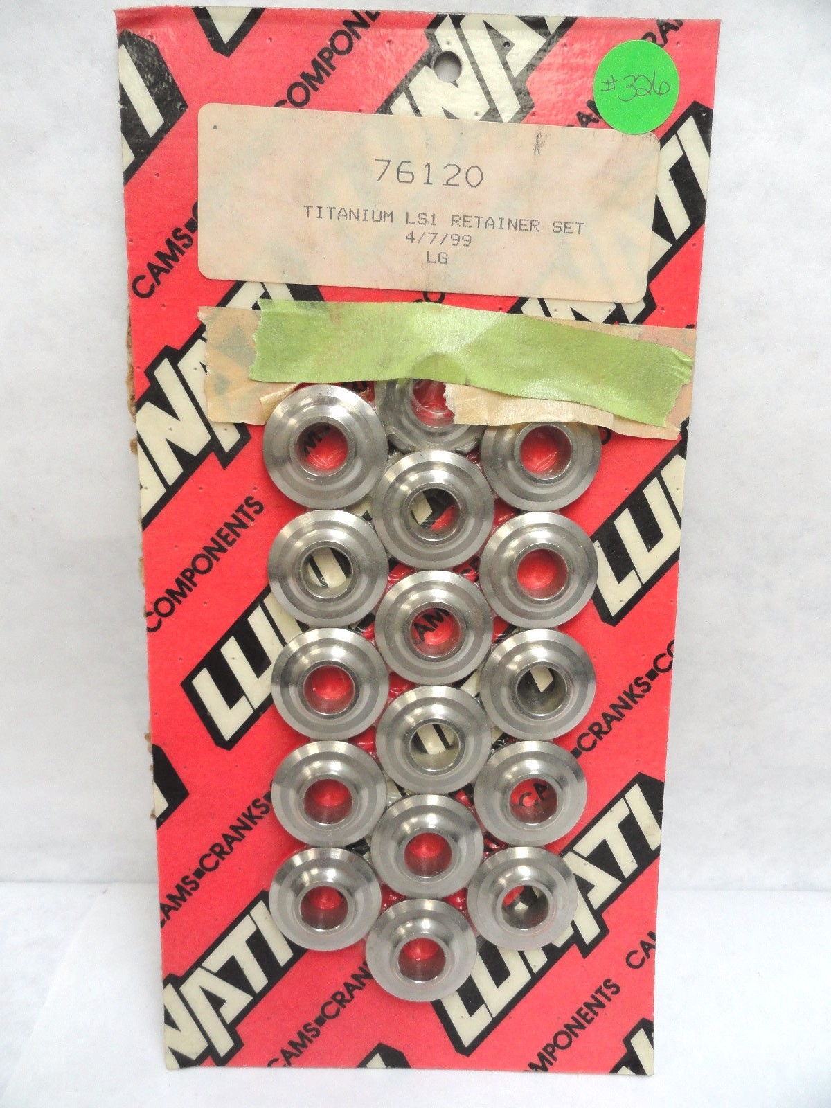 Lunati Stock LS1 Titanium Retainers #76120-16 | eBay