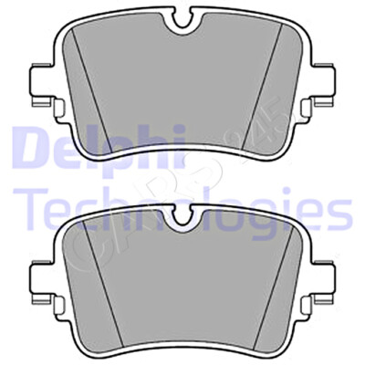 DELPHI Disc Brake Pad Set For AUDI SKODA Q7 Superb III 4M 4MB SQ7 ...