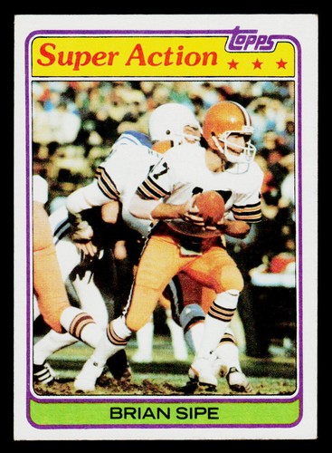 1981 Topps #486 Brian Sipe Cleveland Browns Football Card | eBay