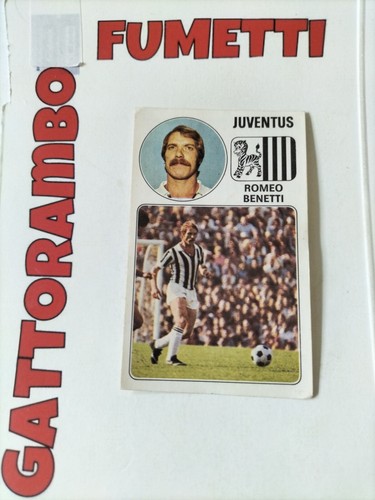 Figurine Calciatori - N.158 Benetti Juventus new - Anno 1976-77 Panini ...