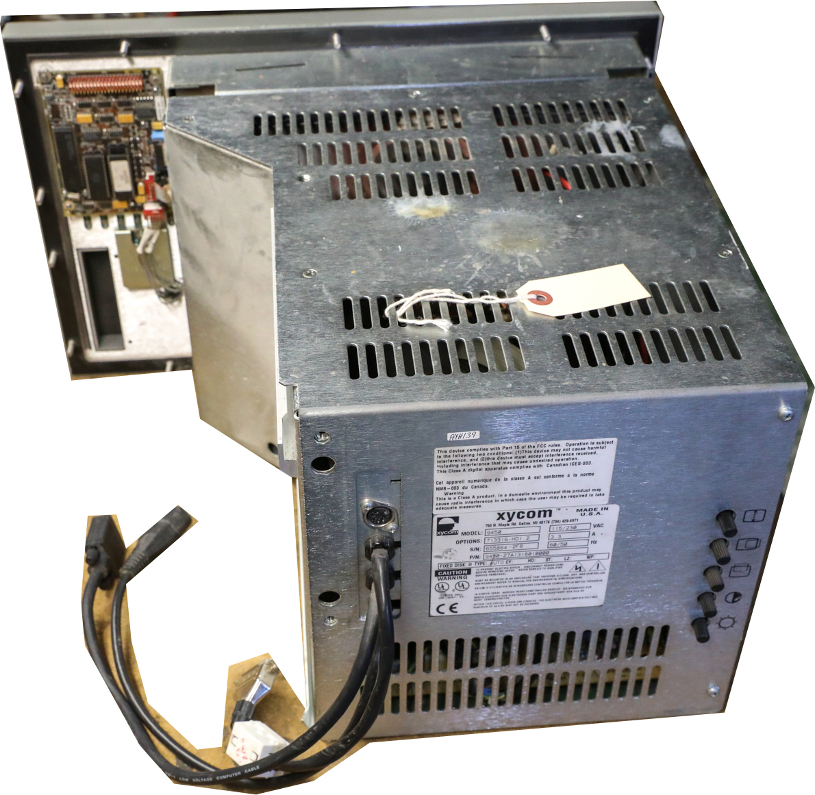 Xycom 9450 Automation Operator Interface Screen Monitor for sale online ...