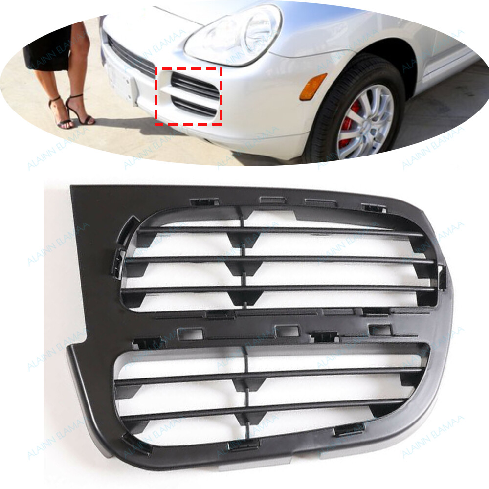 LH Front Bumper Cover Grille 95550568100 For Porsche Cayenne Base / S ...